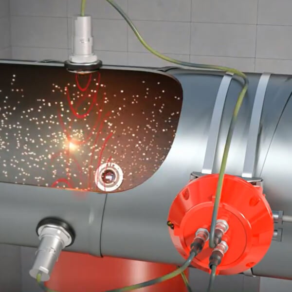 Spark Detection & Extinguishing System - Flamex Inc.